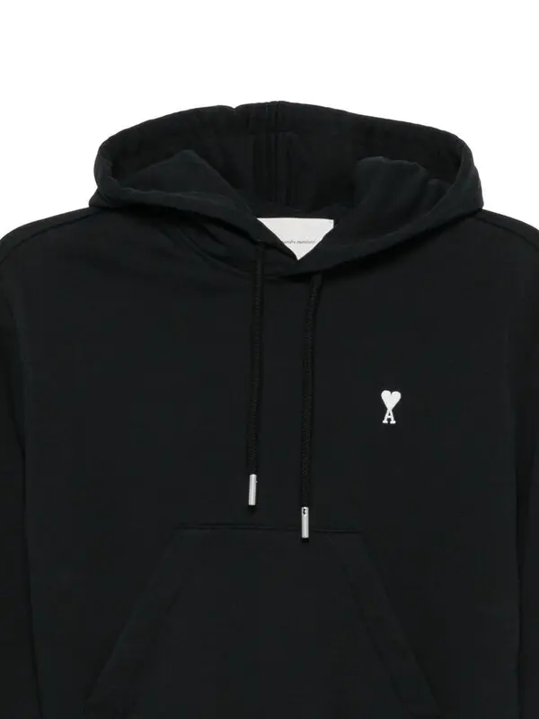 AMI Paris De Coeur Cotton Hoodie