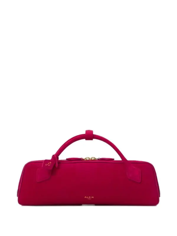 Alaïa Le Teckel Leather Clutch - Red