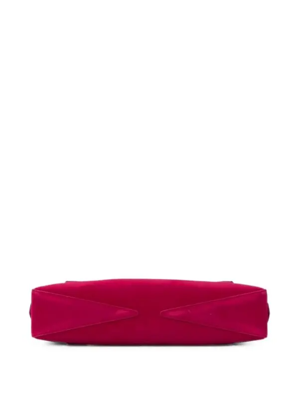 Alaïa Le Teckel Leather Clutch - Red