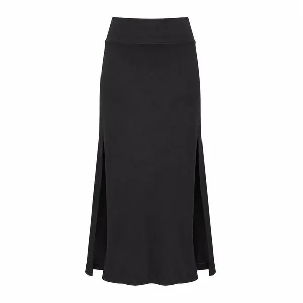 YOGI8APPAREL The Warrior High Waisted Split Skirt