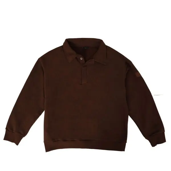 RAVE ON TREND Patch Polo - Brown