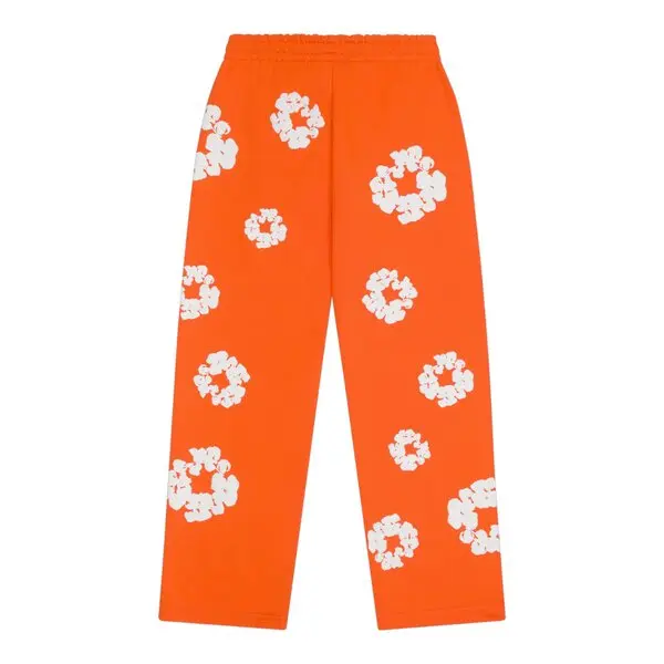 DENIM TEARS Cotton Wreath Baggy Sweatpants