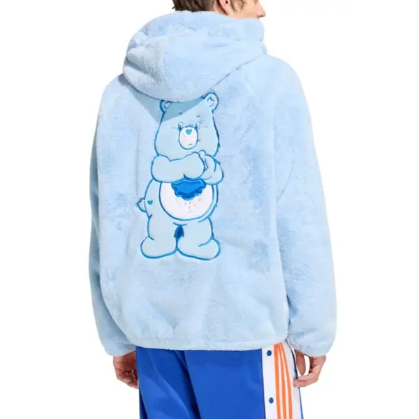 Adidas X Care Bear Fur Jacketasia Sizing - Clear Sky