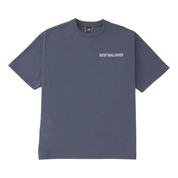 NEW BALANCE Met24 Reflection Nb Logo T-shirt Asia Sizing