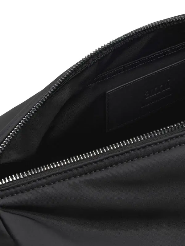 AMI Paris Marcel Nylon Large Shoulder Bag