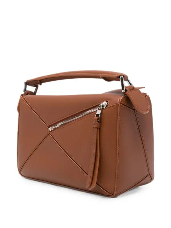 Loewe Puzzle Small Leather Handbag - Multicolor