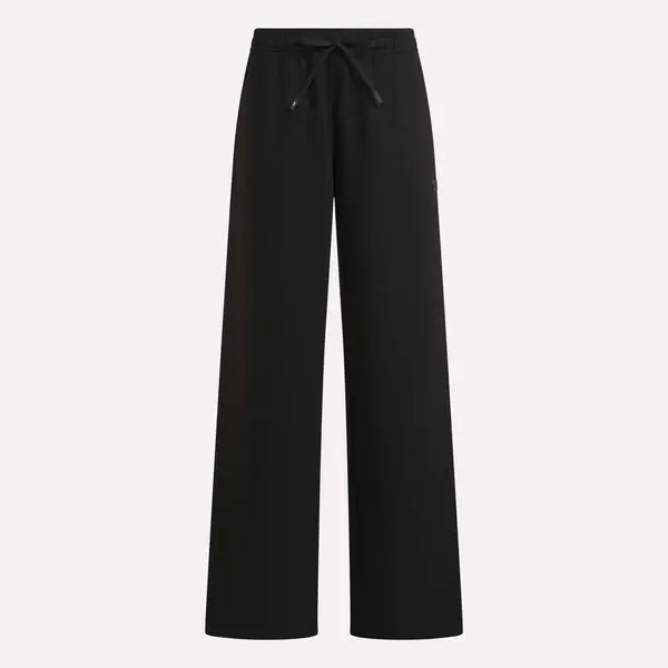 REEBOK Mid-rise Wide-leg Pants - Black