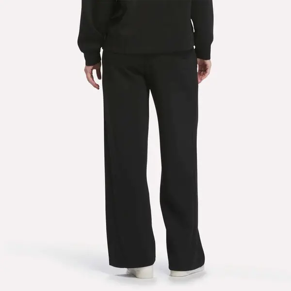 REEBOK Mid-rise Wide-leg Pants - Black