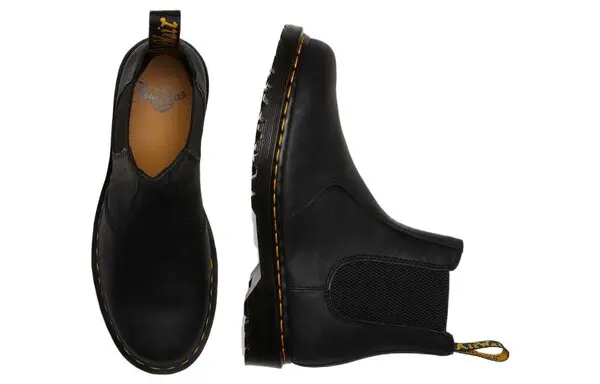 Dr. Martens 2976 Waxed Full Grain Leather Chelsea Boots