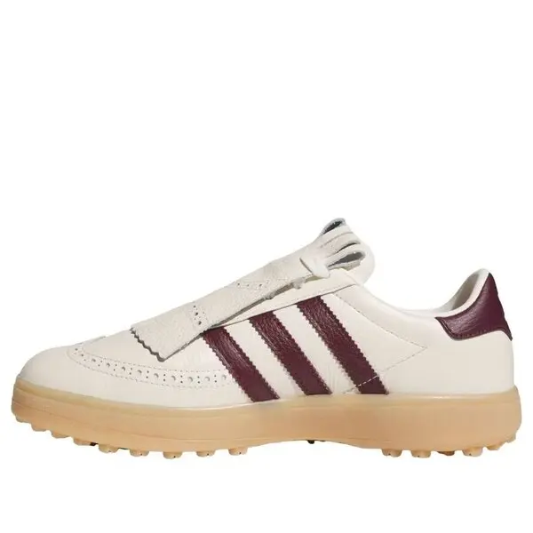 Adidas Coursecup Spikeless Golf 'chalk White Maroon Gum - Chalk White/maroon/gum
