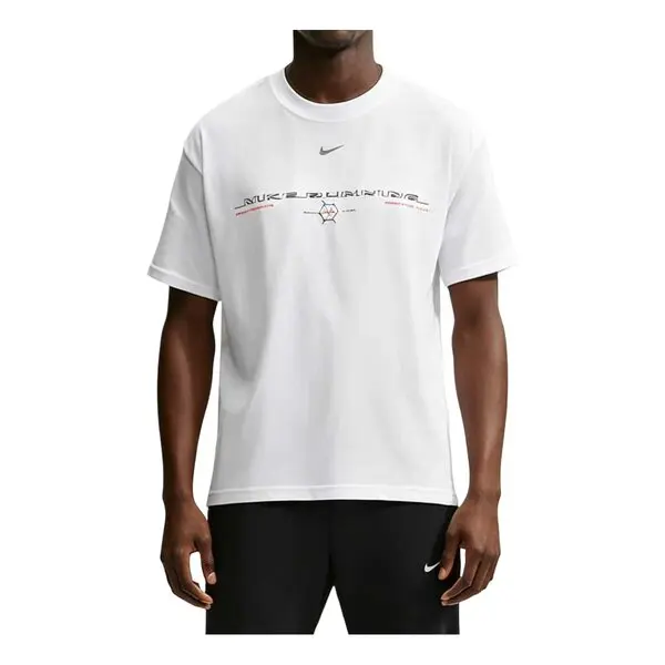 Nike T-shirt 'white Reflective Silver