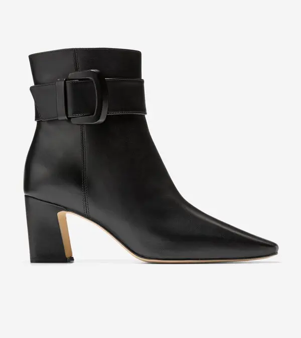 Cole Haan Blanche Snip Toe Buckle Booties
