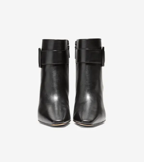 Cole Haan Blanche Snip Toe Buckle Booties