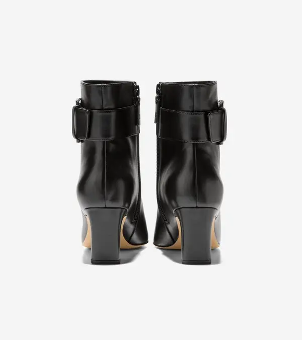 Cole Haan Blanche Snip Toe Buckle Booties