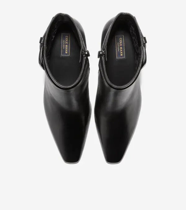 Cole Haan Blanche Snip Toe Buckle Booties