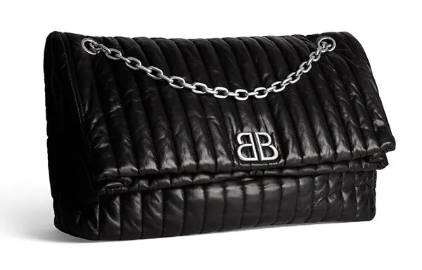 Balenciaga Monaco Large Chain Bag Quilted