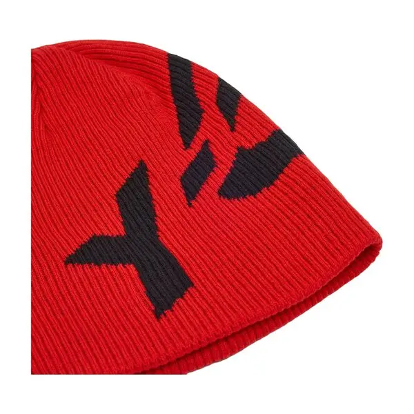 Adidas X Y-3 Graphic Logo Beanie 'red Black - Red/black