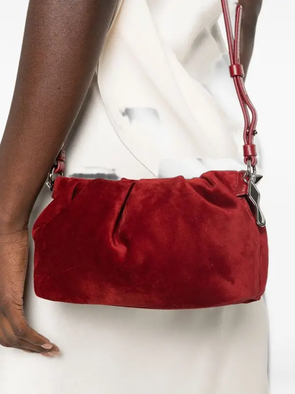 CHRISTIAN LOUBOUTIN Eva Mini Suede Leather Crossbody Bag - Multicolor