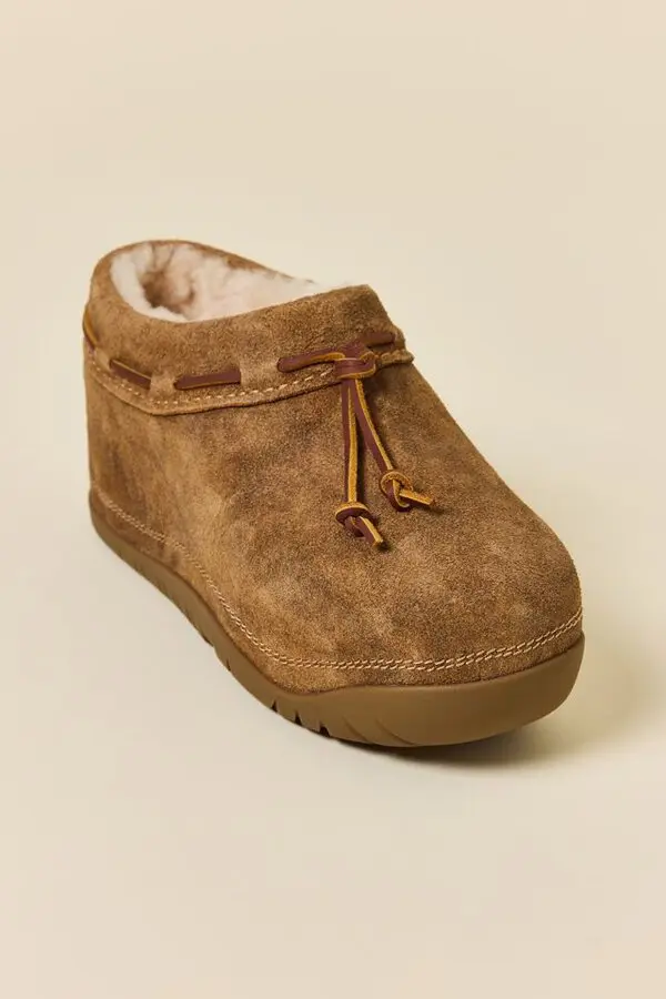 UGG Bucked Suede Clogs