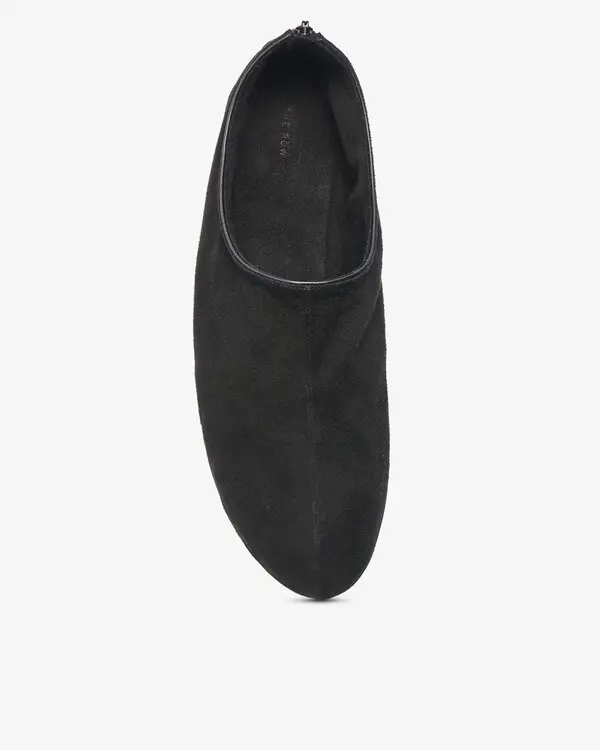 THE ROW Stellene Suede Ballet Flats