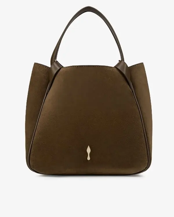 CHRISTIAN LOUBOUTIN Bettina Mini Tote - Grey