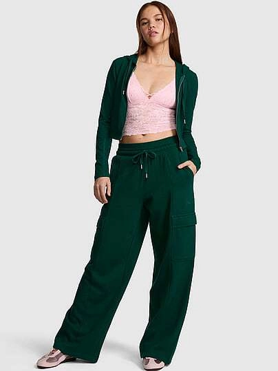 Pink Campus Fleece™ Cargo Sweatpants - Green