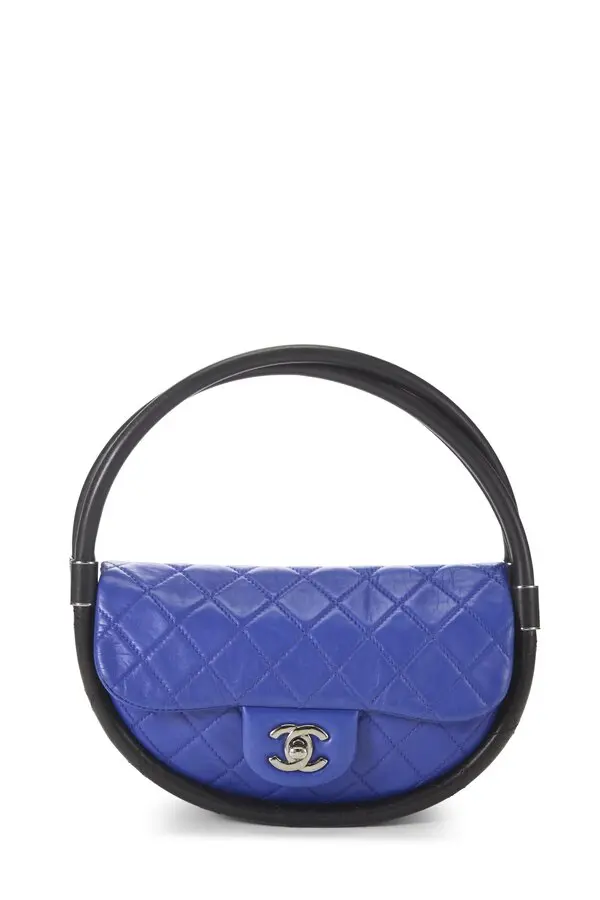 Chanel Quilted Lambskin Hula Hoop Bag