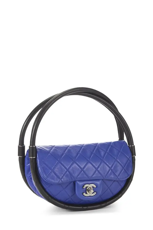 Chanel Quilted Lambskin Hula Hoop Bag