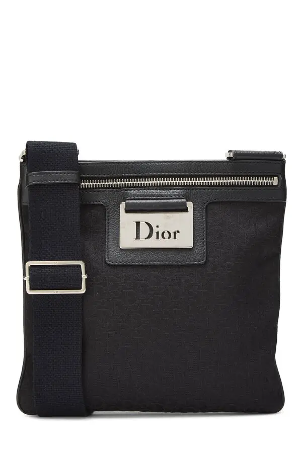 Dior Trotter Canvas Street Chic Crossbody Bag
