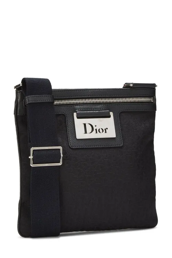 Dior Trotter Canvas Street Chic Crossbody Bag
