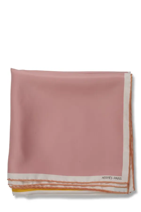 Hermès Multicolor 'quadri' Scarf 90 - Multi