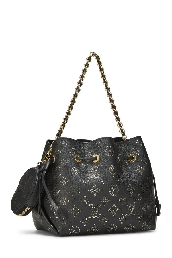 LOUIS VUITTON Monogram Mahina Bella Bucket Bag