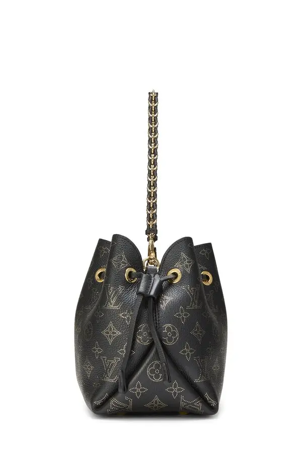LOUIS VUITTON Monogram Mahina Bella Bucket Bag