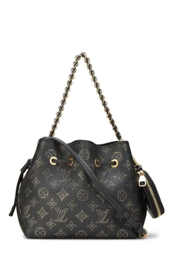LOUIS VUITTON Monogram Mahina Bella Bucket Bag