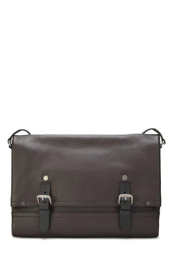LOUIS VUITTON Utah Leather Canyon Messenger - Brown