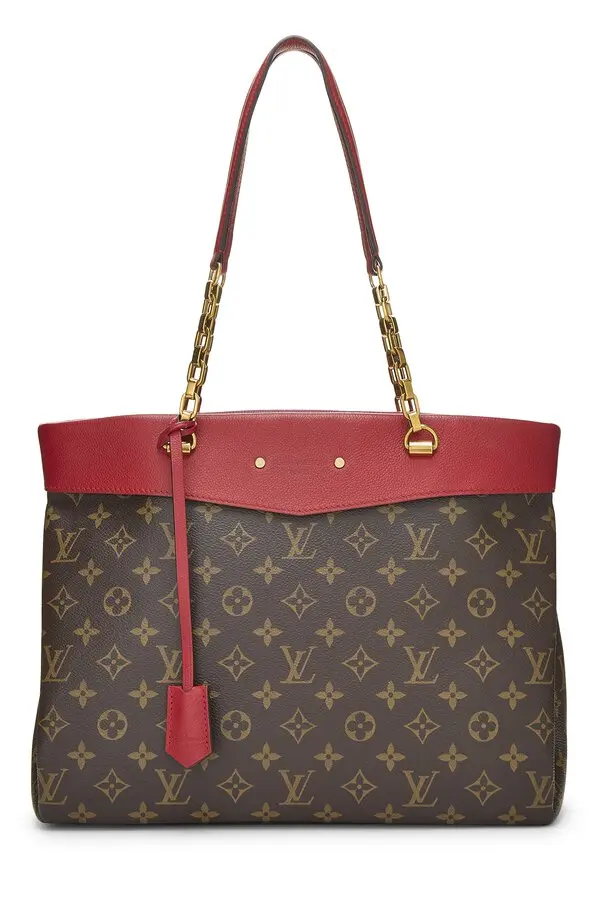 LOUIS VUITTON Monogram Canvas Pallas Shopper
