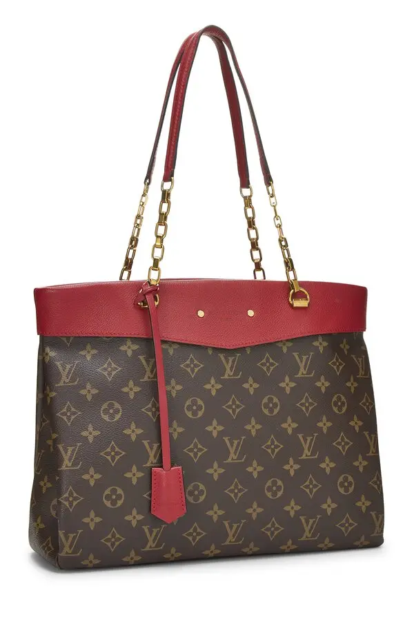 LOUIS VUITTON Monogram Canvas Pallas Shopper