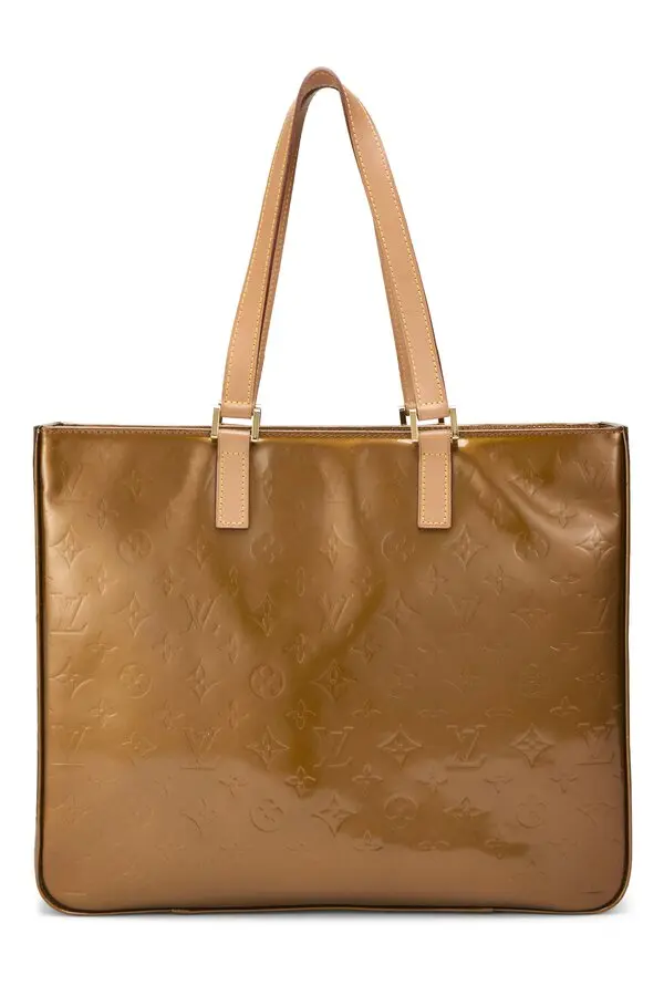 LOUIS VUITTON Monogram Vernis Columbus - Brown