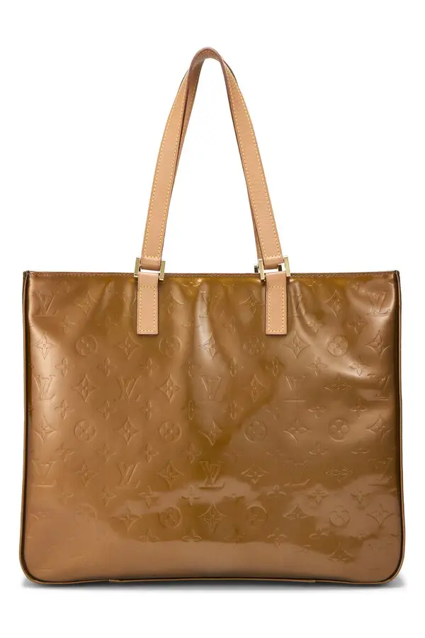 LOUIS VUITTON Monogram Vernis Columbus - Brown
