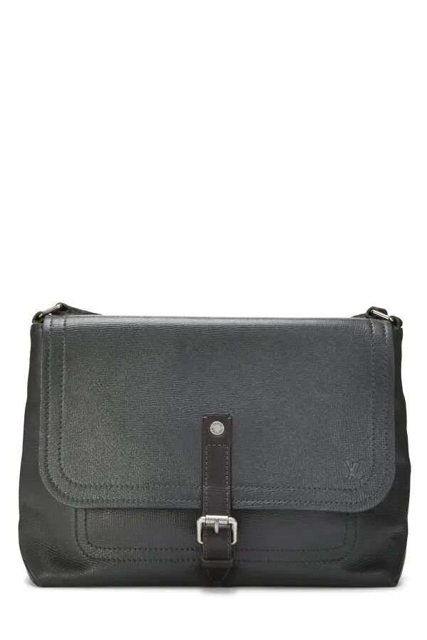 LOUIS VUITTON Utah Leather Omaha Messenger
