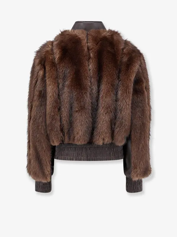 Zimmermann Valiant Faux Fur Jacket