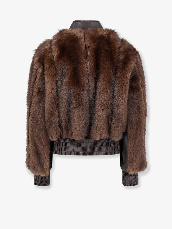 Zimmermann Valiant Faux Fur Jacket
