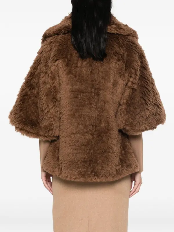 Max Mara Wool Cape - Multicolor