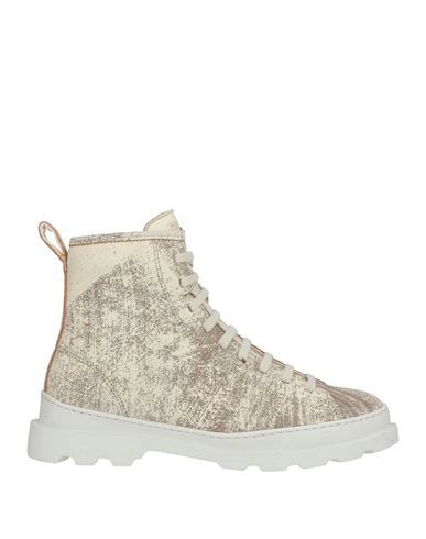 Camper Ankle Boots Size Leather - Ivory