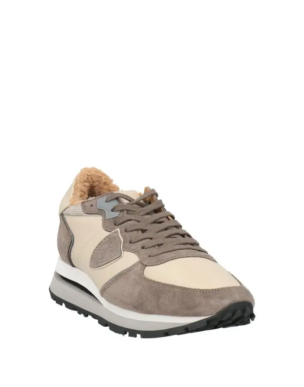 Philippe Model Sneakers Size Leather, Textile Fibers