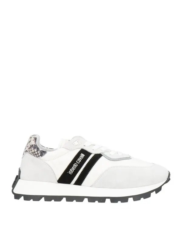 Roberto Cavalli Sneakers Size Leather, Textile Fibers