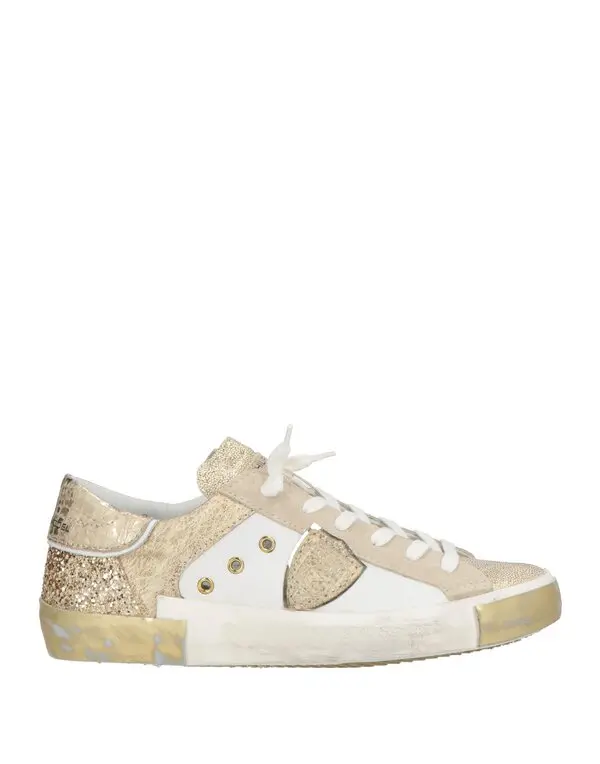Philippe Model Sneakers Platinum Size Leather