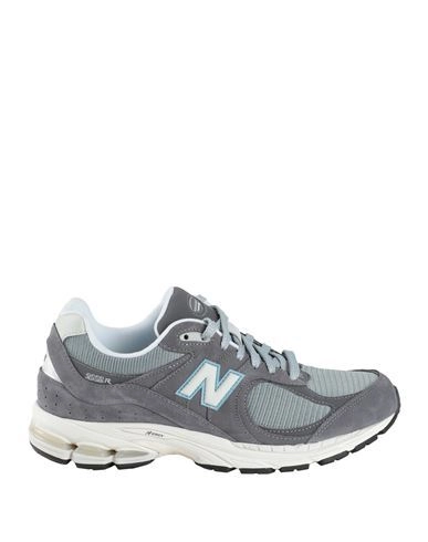 NEW BALANCE Sneakers Size Leather, Textile Fibers - Lead