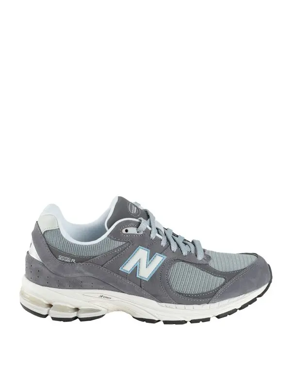 NEW BALANCE Sneakers Size Leather, Textile Fibers - Lead