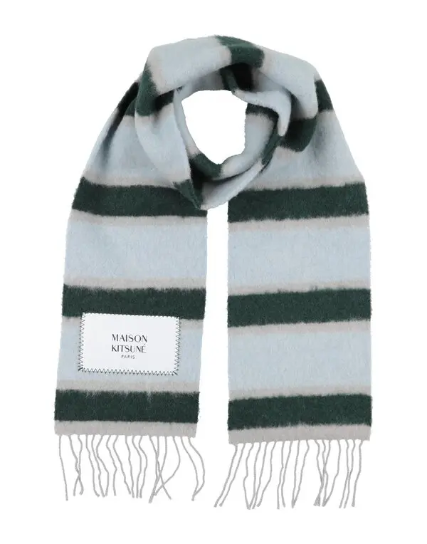 Maison Kitsuné Scarf Alpaca Wool, Virgin Wool, Polyamide
